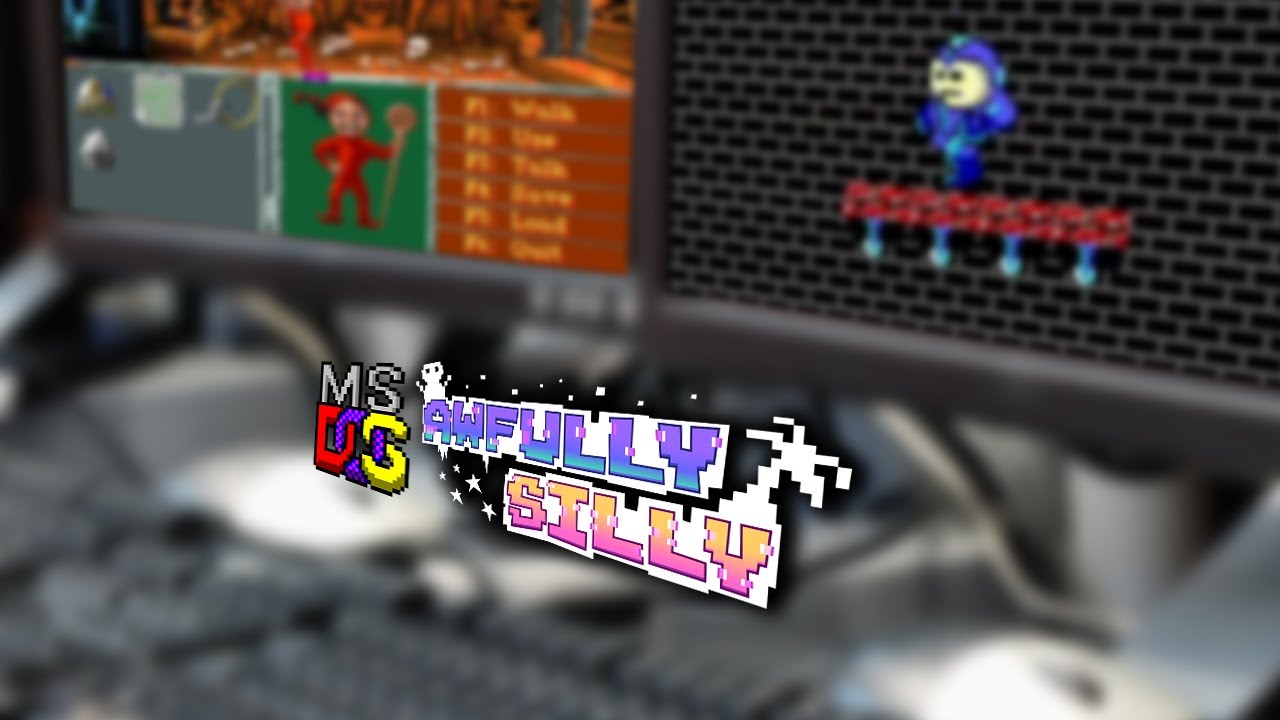 Awfully Silly - Silly DOS Games - YouTube
