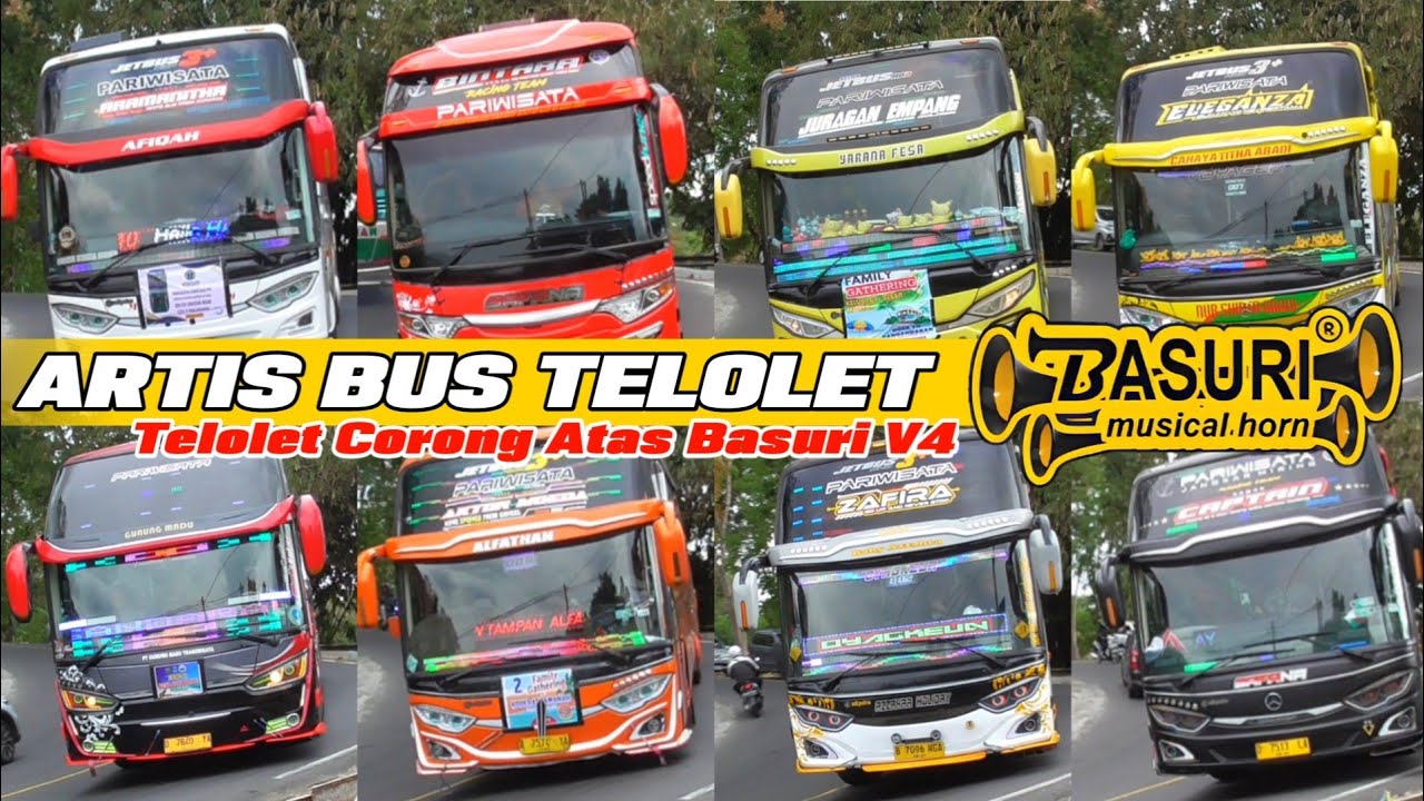 PESONA CORONG ATAS BUS BASURI V4 ARTIS BUS ZAFIRA JURAGAN EMPANG ...