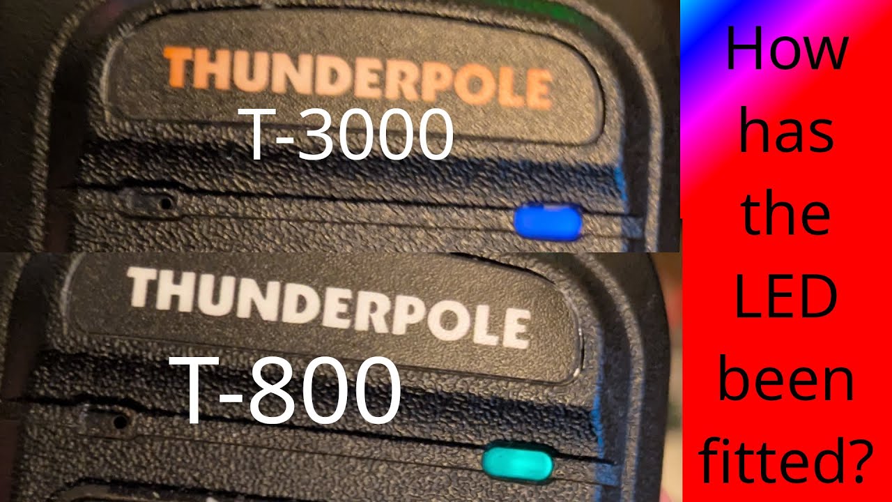 Retrofitting LEDs to Thunderpole CB mics - YouTube