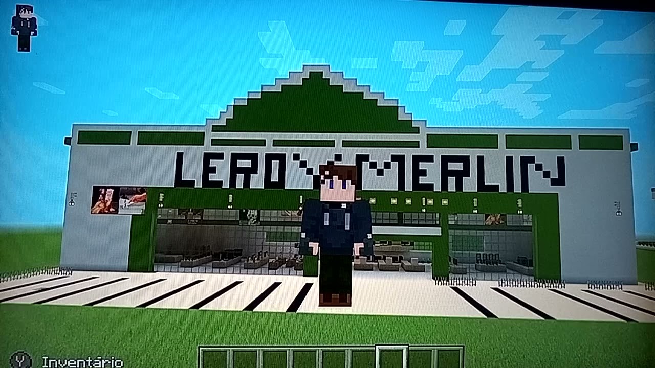 #Minecraft em loja Leroy Merlin # - YouTube