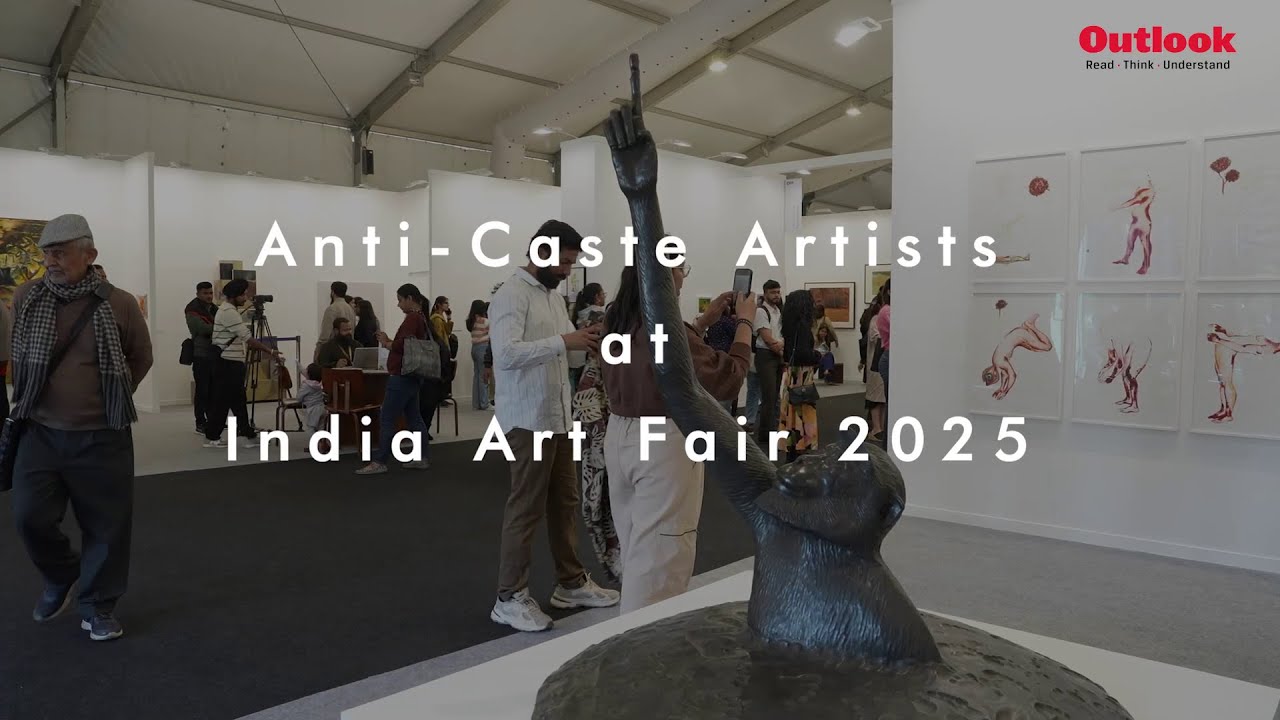 Anti-Caste Artists at India Art Fair 2025 - YouTube