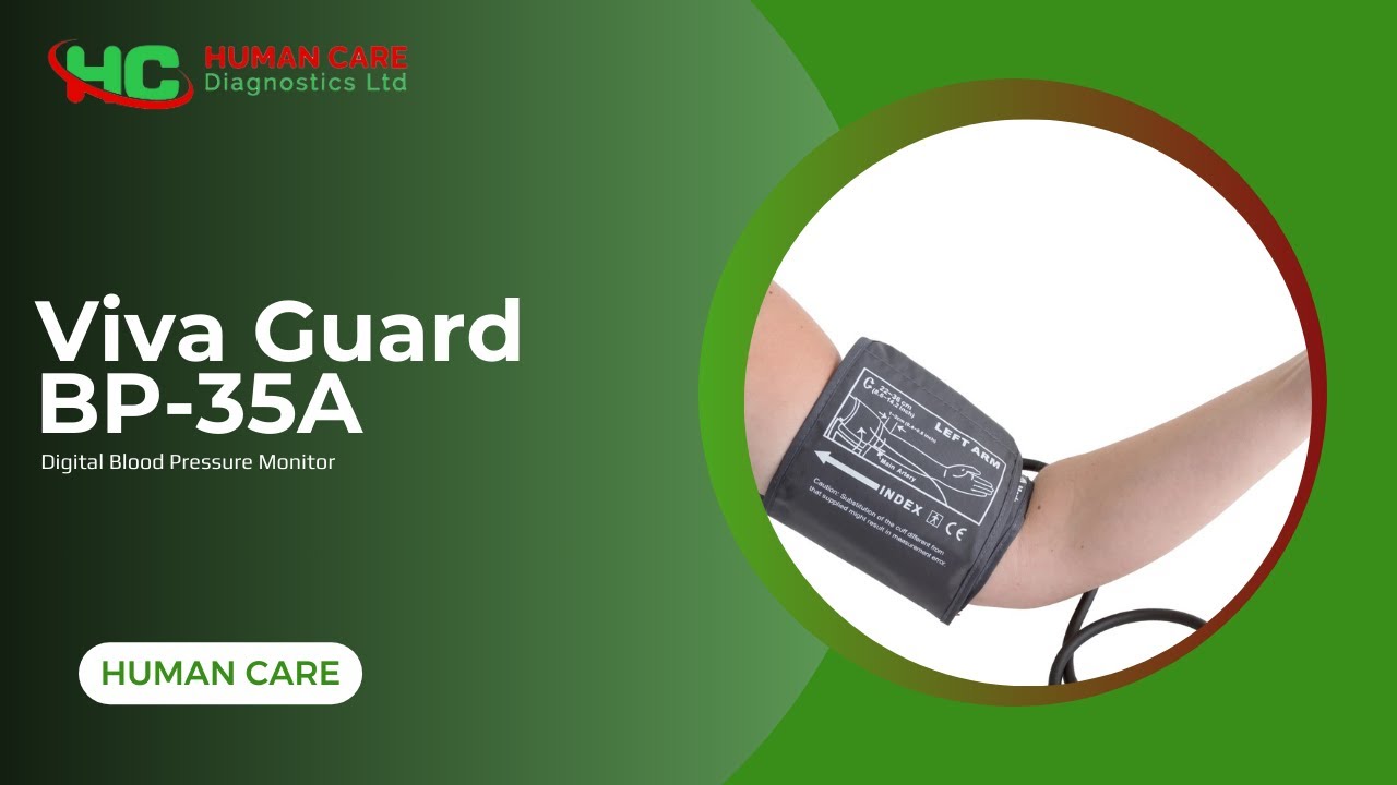 Viva Guard BP-35A Digital Blood Pressure Monitor | human care ...
