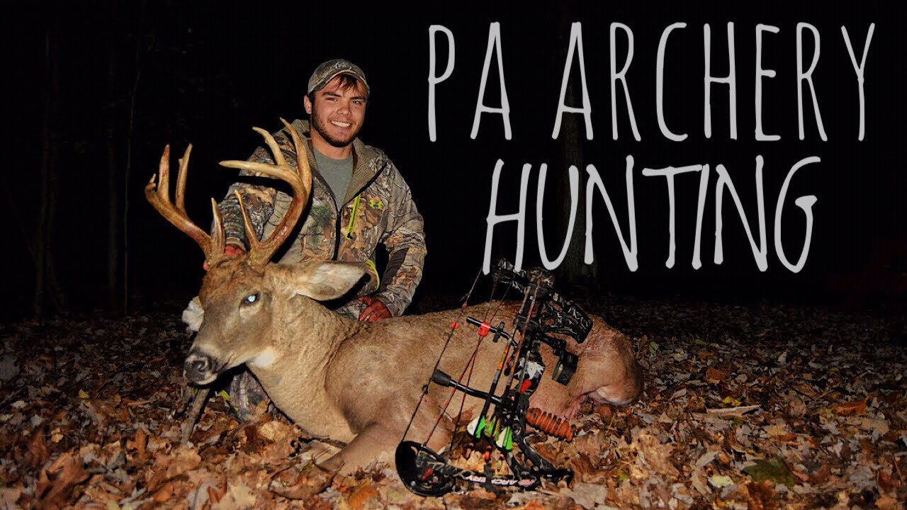 I GOT SUPER LUCKY!!! PA Archery Deer Hunting 2018 (Self-Filmed) - YouTube