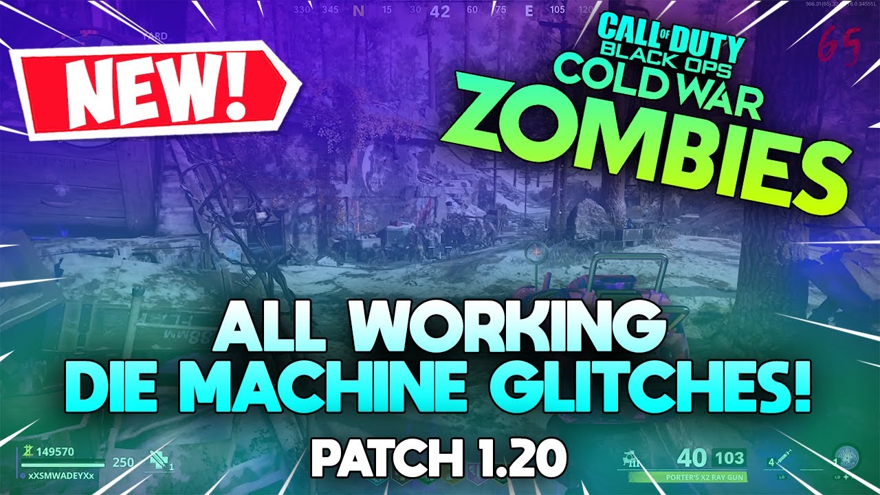 Cold War Zombies All Working Die Machine Glitches! (Level up Fast ...