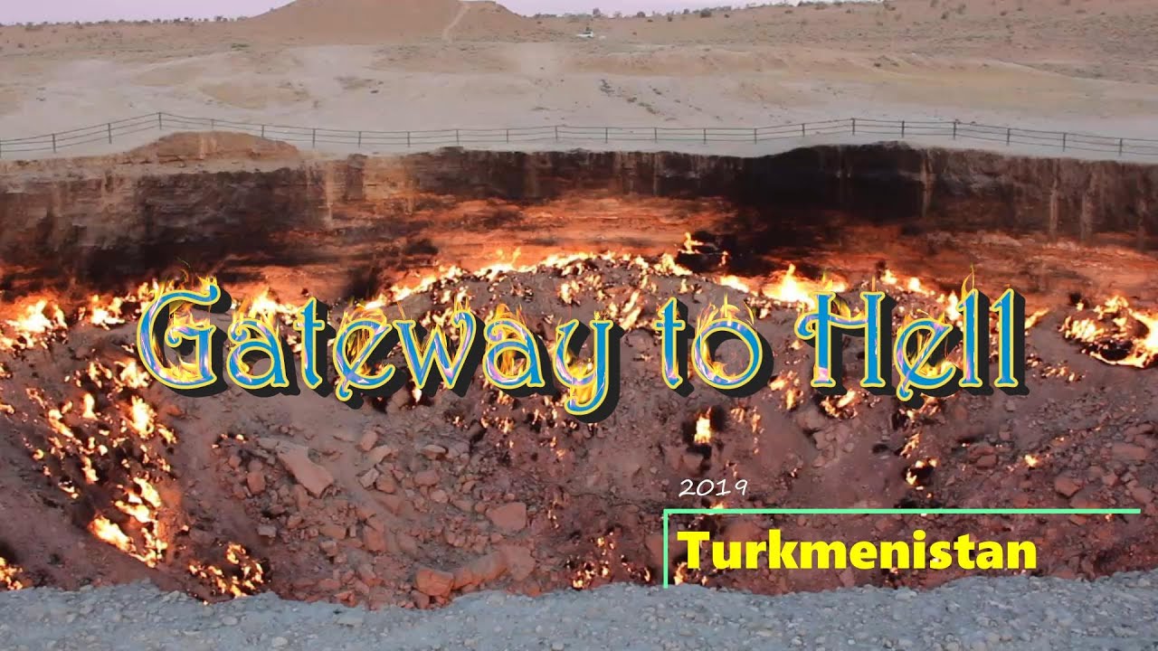 I Visited the 'Gateway to Hell' in Turkmenistan - YouTube