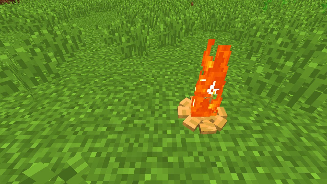 Lagerfeuer in Minecraft Vanilla! - Sparks pro Tipp - YouTube