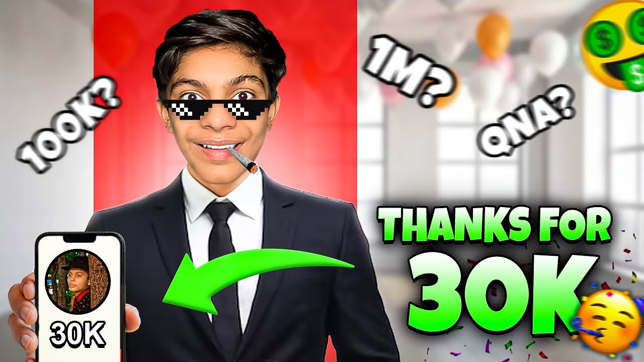 30K Subscribers Complete 🥳 - YouTube