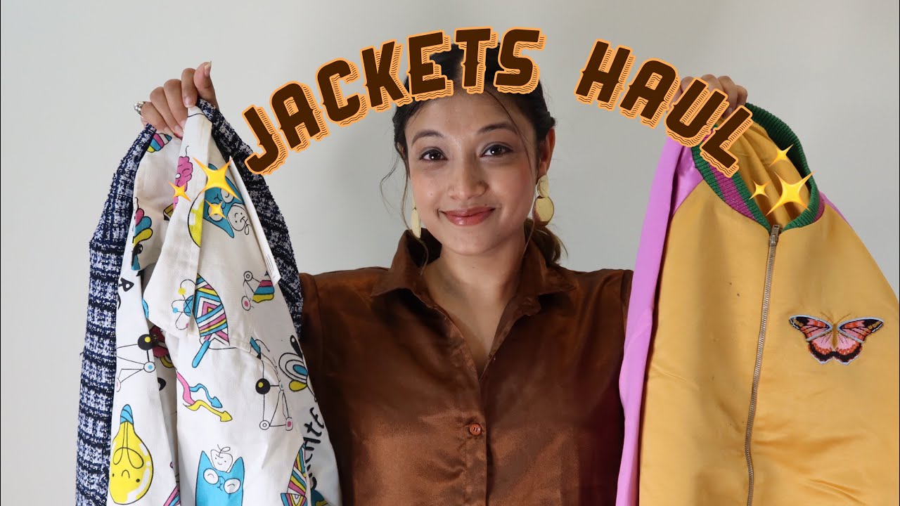 *CHEAPEST* Amazon Jackets Haul | Demin jacket,Bomber jacket & More ...