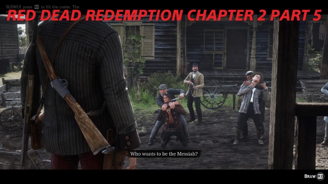 RED DEAD REDEMPTION CHAPTER 2 PART 5: Problems Occur in Valentine - YouTube