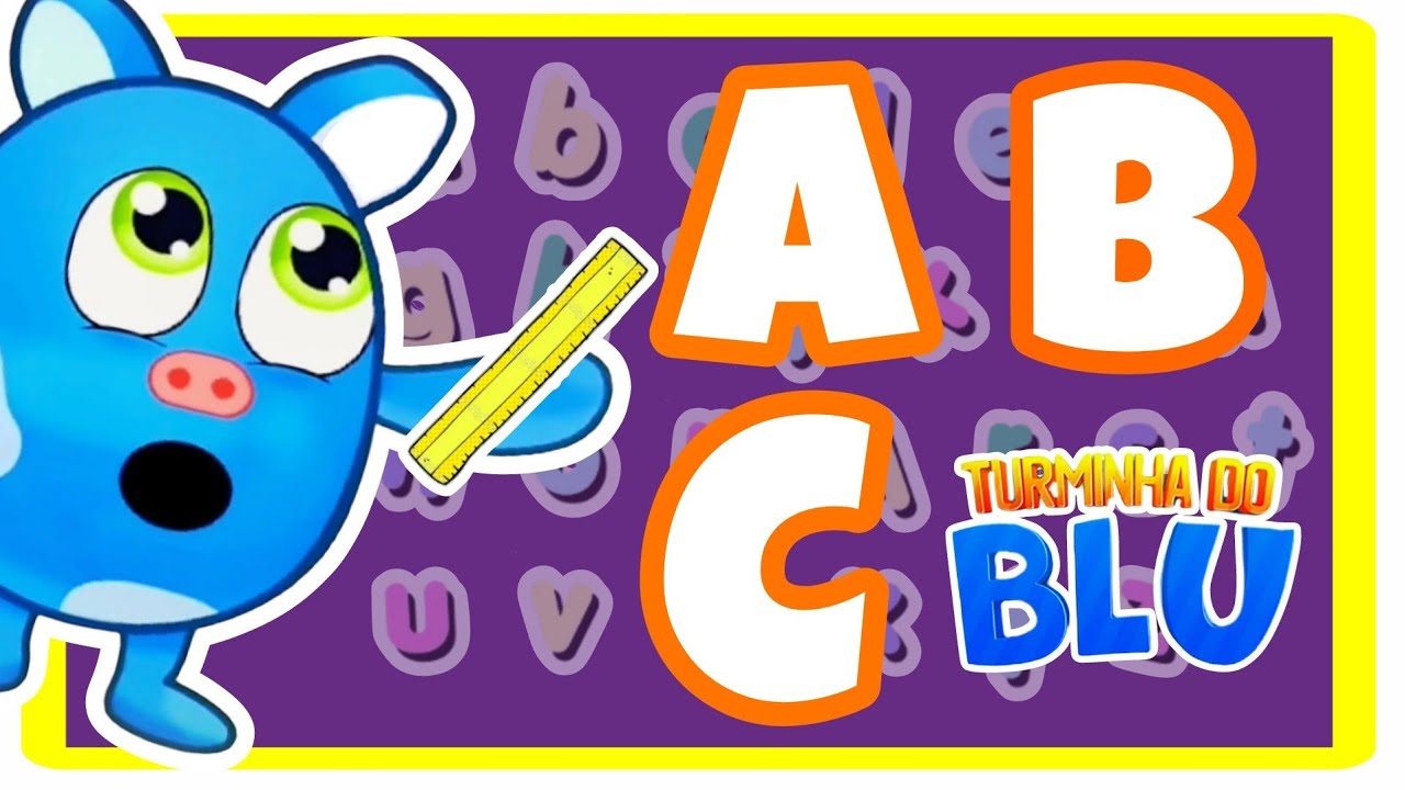 ABC - Aprendendo o Alfabeto | Turminha do Blu - ABC inglês - musiquinha ...