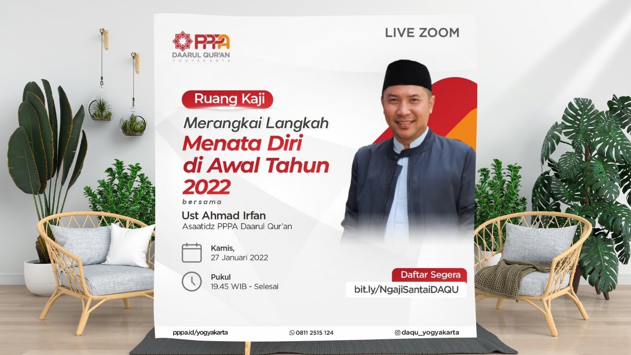 RUANG KAJI : Merangkai Langkah Menata Diri di Awal Tahun 2022 - YouTube