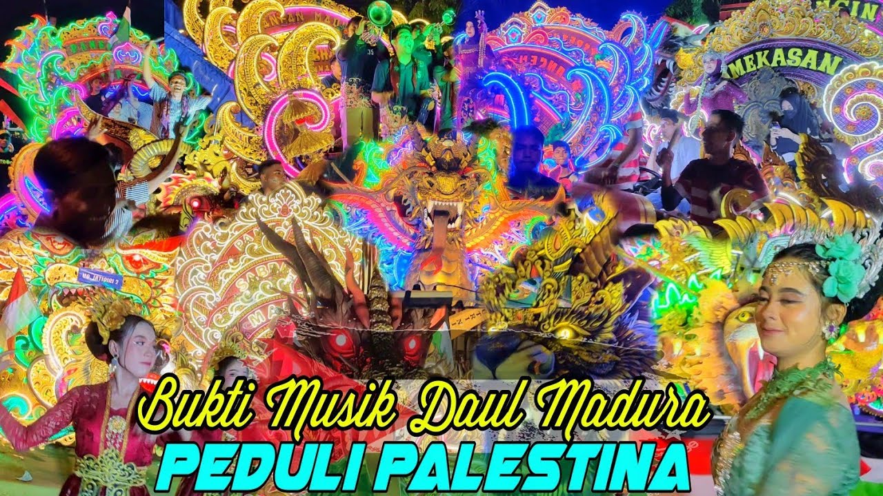 PARADE 20 MUSIK DAUL PAMEKASAN PEDULI PALESTINA - YouTube