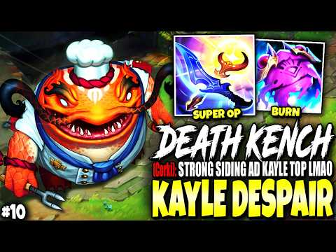 Kayle Top was on DESPAIR vs my Tahm Kench Season 16 Build 💀💀 - Immortal Series #10 | s16 Gameplay