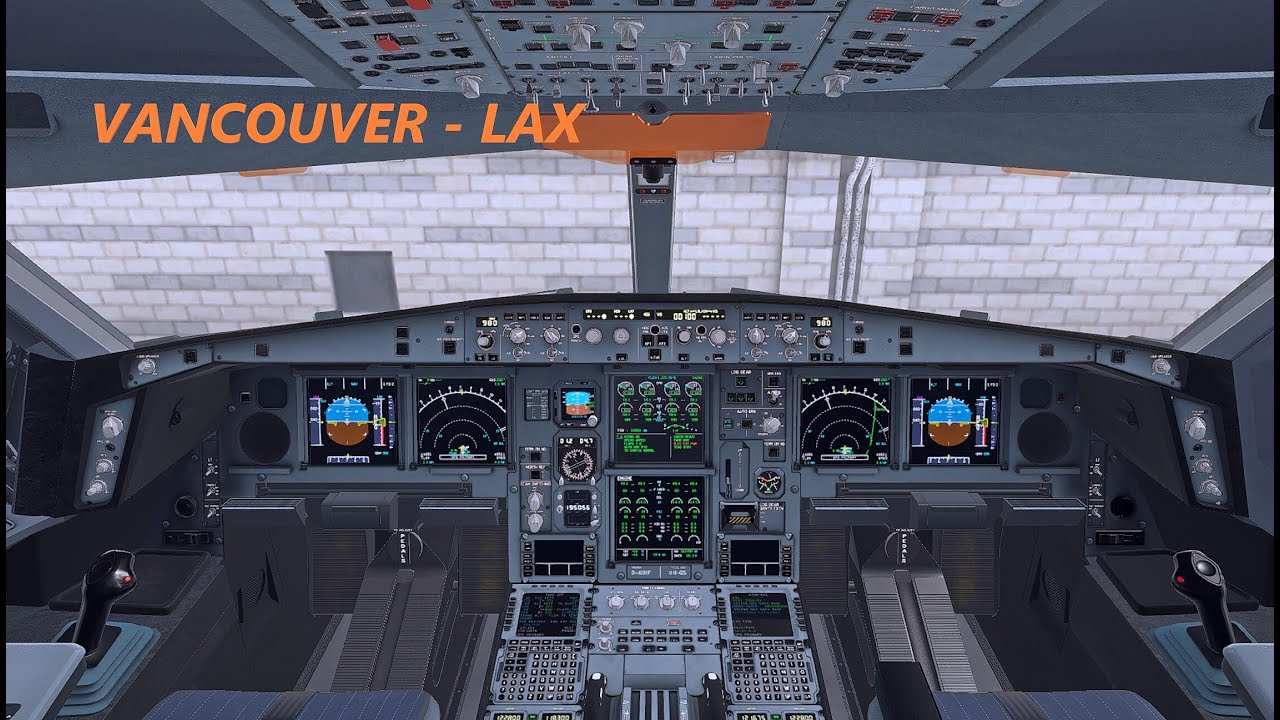 DAL A340-600 Test Flight | Vancouver - Los Angeles - YouTube