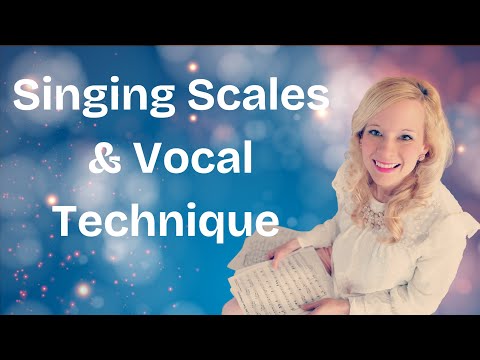Singing Scales & Vocal Technique! - YouTube