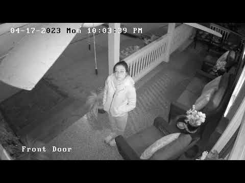 Korean Daughter Camera Stare-Down
