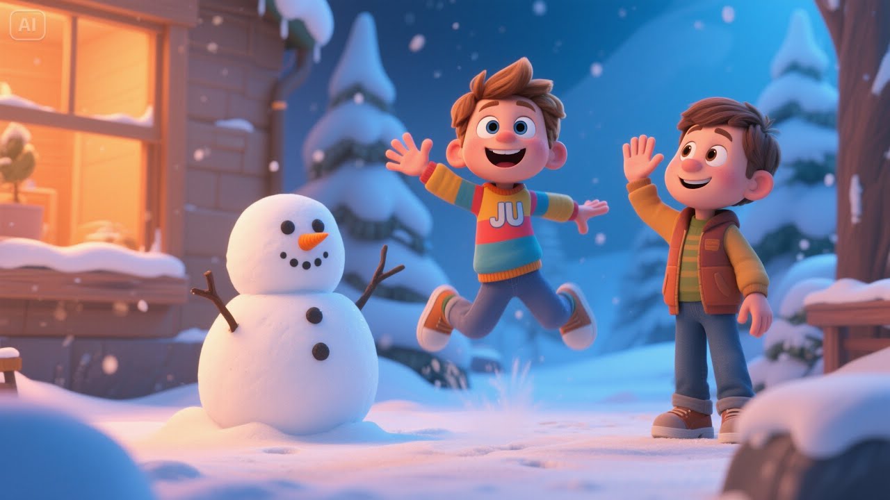 Build a Snowman – Winter Song Remix | Popular Nursery Rhyme ...