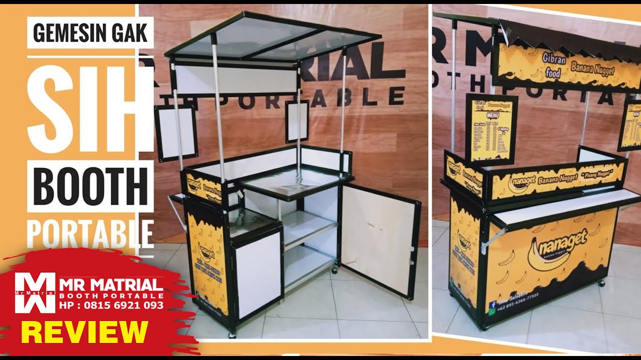 Gemesin Nih Booth Portable Nya Bikin Pingin Jajan Jadinya .. Memang TOP ...