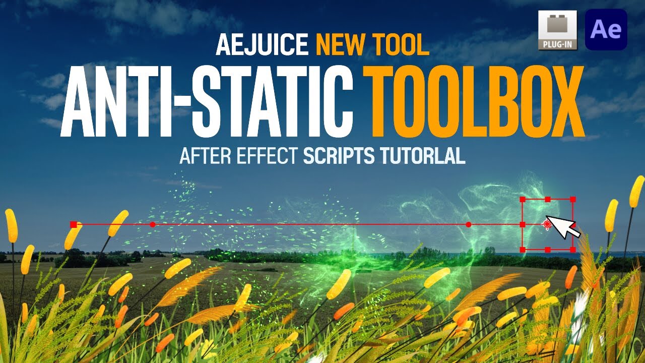 After Effects AEJuice NEW Free Tool Anti-Static ToolBox - YouTube
