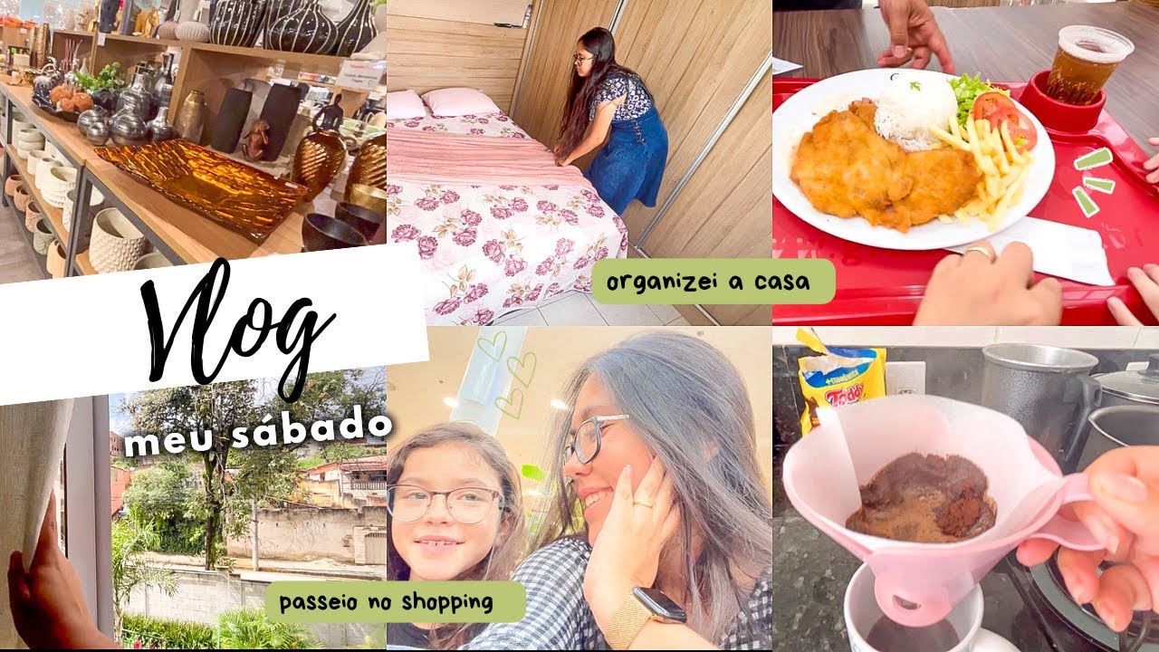 Limpei e organizei o apê, fui ao Minas Shopping & jantinha com amigos 💖 ...