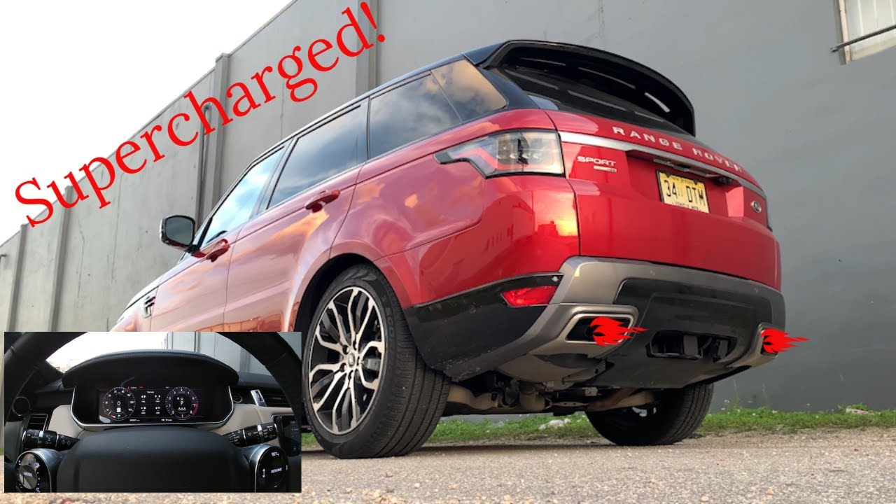2020 Range Rover Sport Inline 6 3.0 0-60, Redline Revs - YouTube