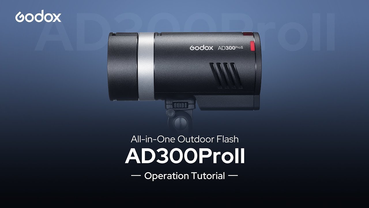 Godox AD300ProII Operation Guide – Step-by-Step Tutorial - YouTube