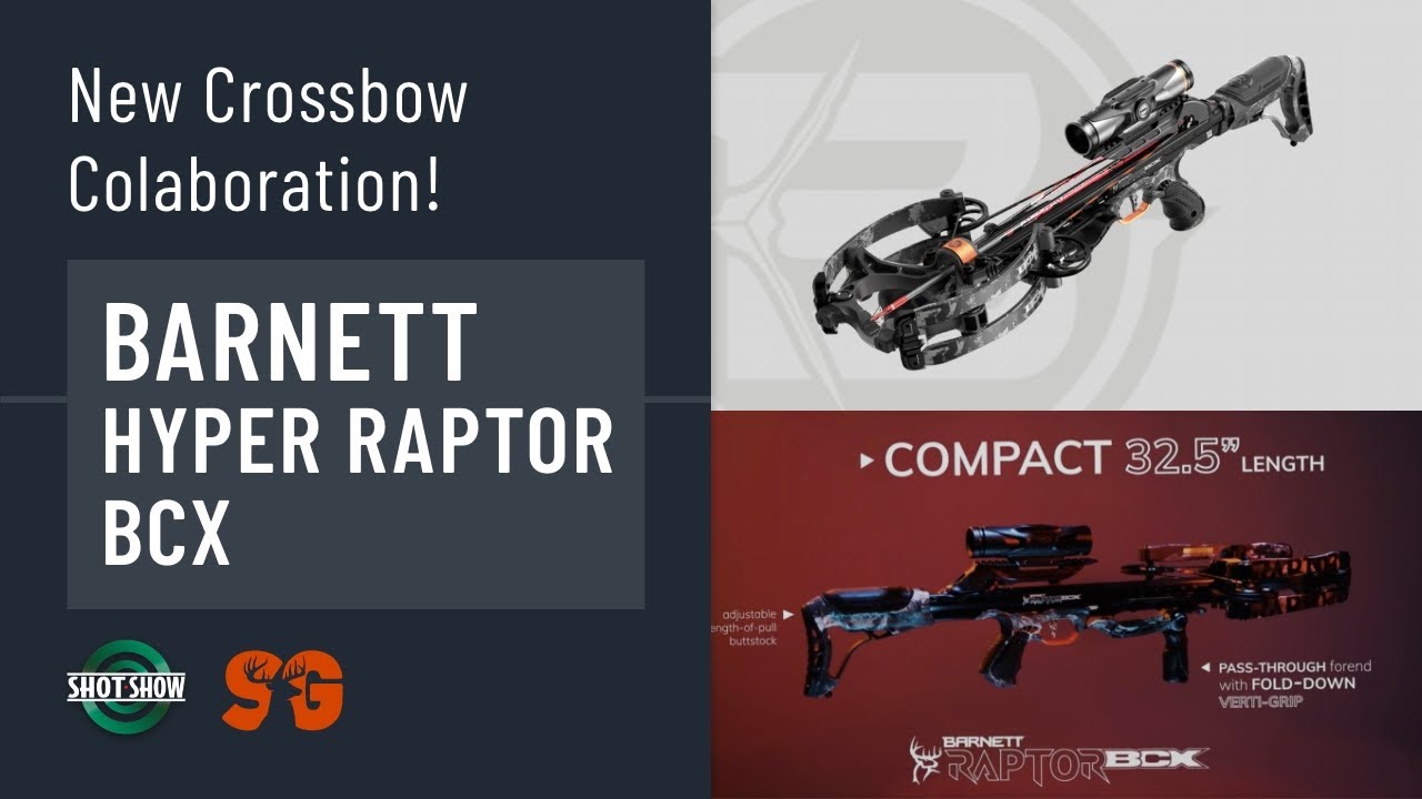 Barnett Hyper Raptor BCX Crossbows, Sportsman's Guide at SHOT Show 2024 ...