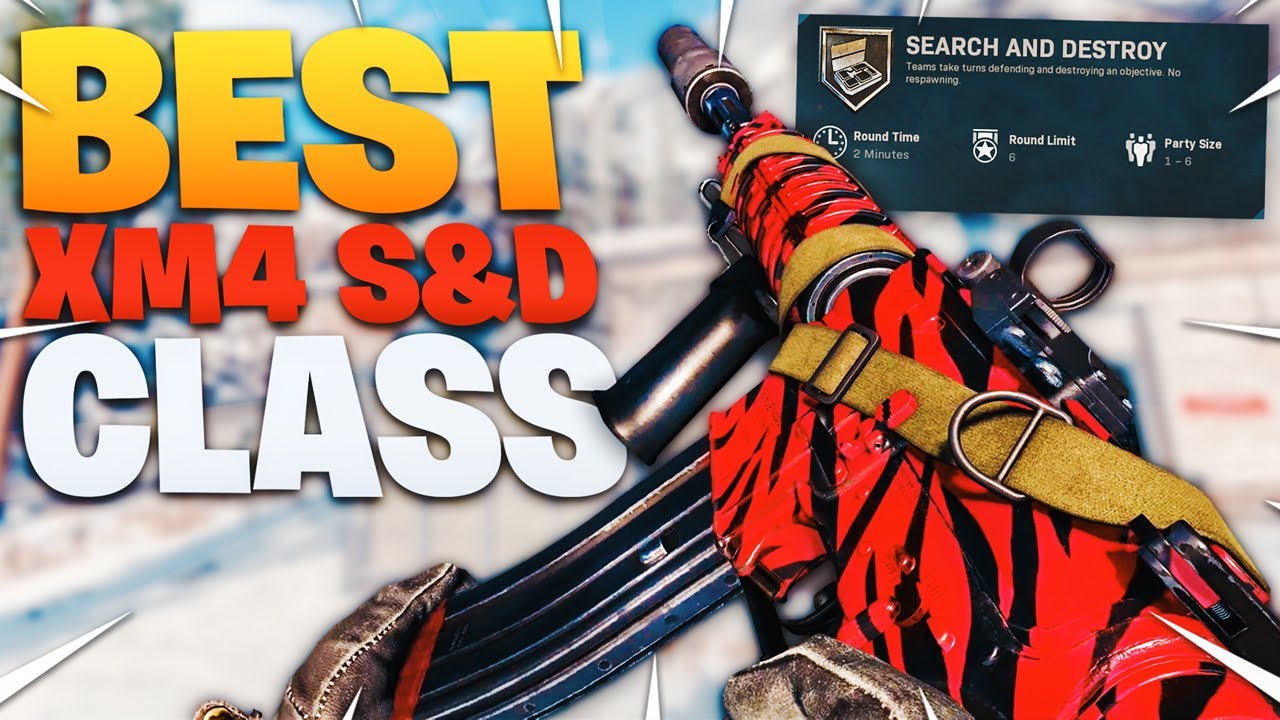 MAX DAMAGE XM4 in SnD 💯 BEST XM4 CLASS SETUP for Search and Destroy ...