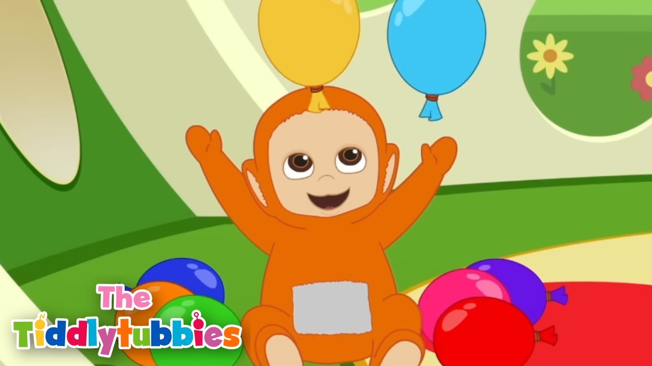 TiddlyTubbies | Balloon PARTY! Learn About Balloons! | - YouTube