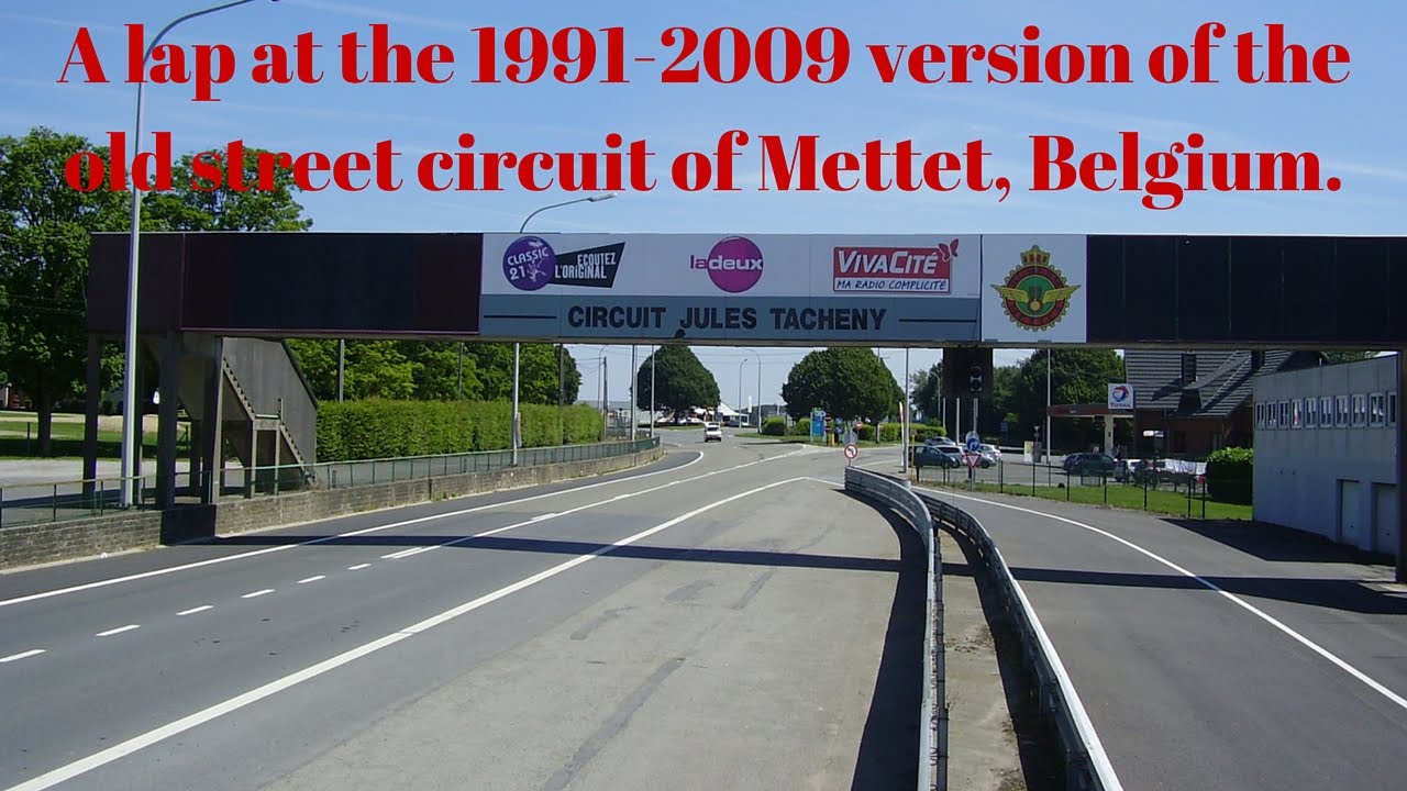 Mettet Circuit 1991 - 2009 version Onboard lap POV - YouTube