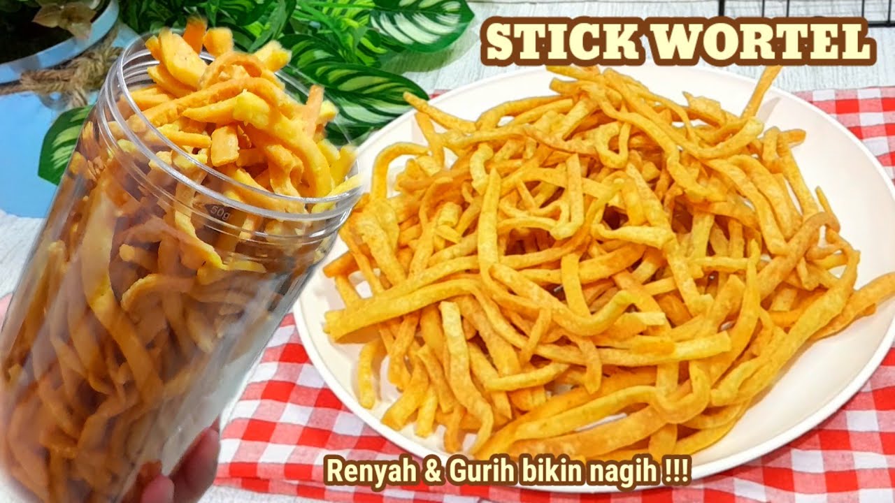 CAMILAN SIMPLE BIKIN NAGIH !!! STICK WORTEL AROMA GARLIC RENYAH & GURIH ...