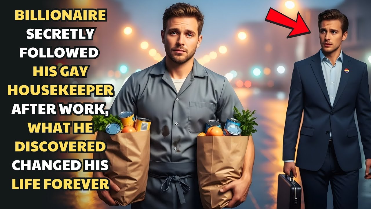 BILLIONAIRE SECRETLY FOLLOWED HIS GAY HOUSEKEEPER AFTER WORK — WHAT HE ...