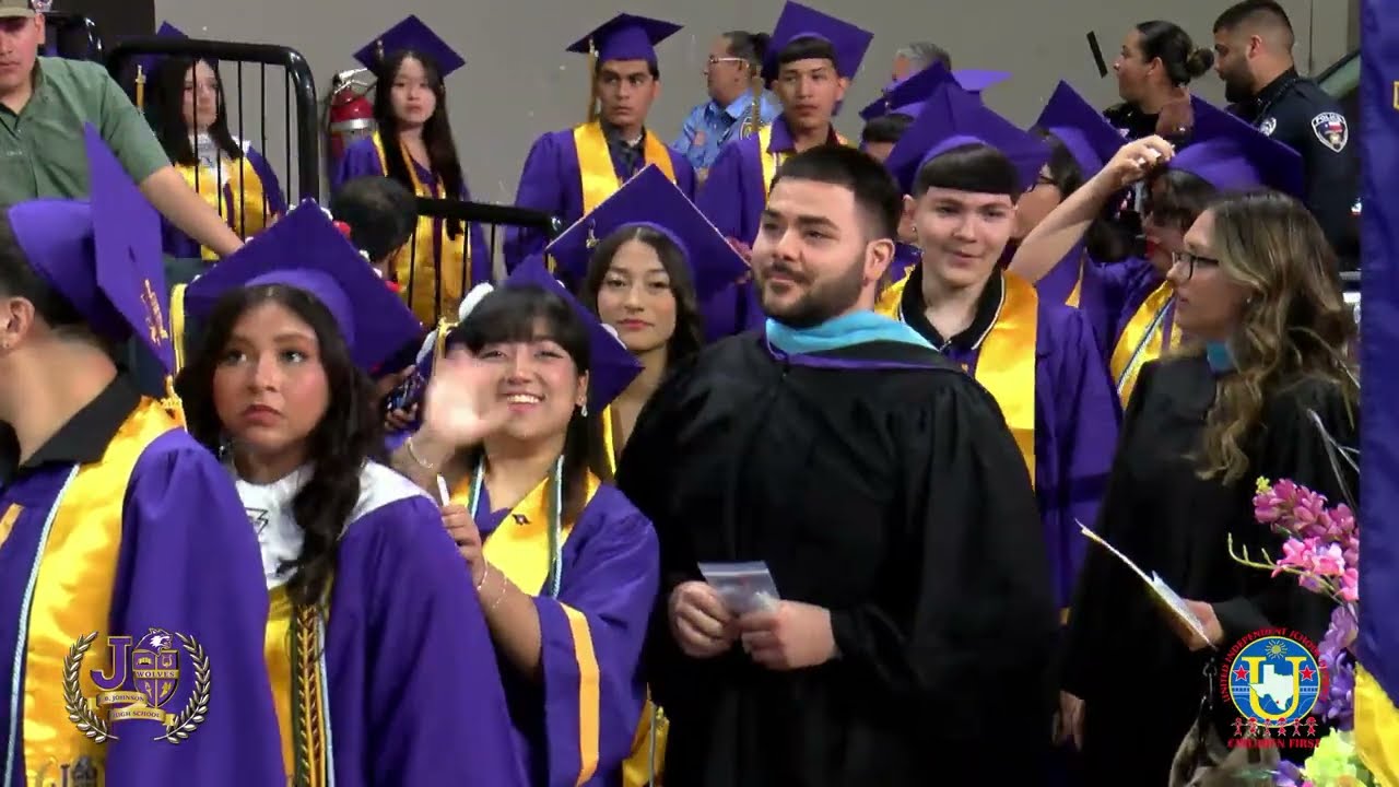L.B. Johnson High School Live Graduation Ceremony 2023 - YouTube