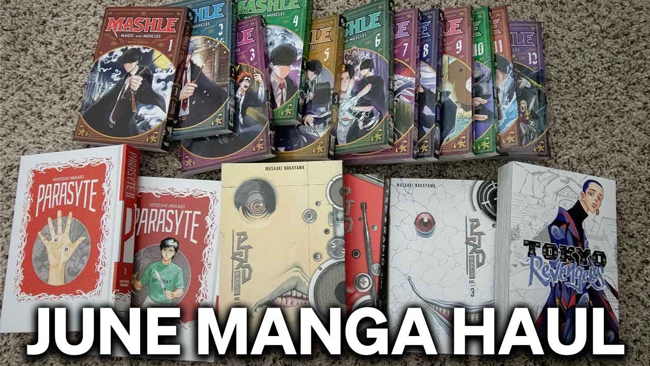 June Manga Haul 40+ Volumes | Barnes and Noble, Right StufAnime, Amazon ...