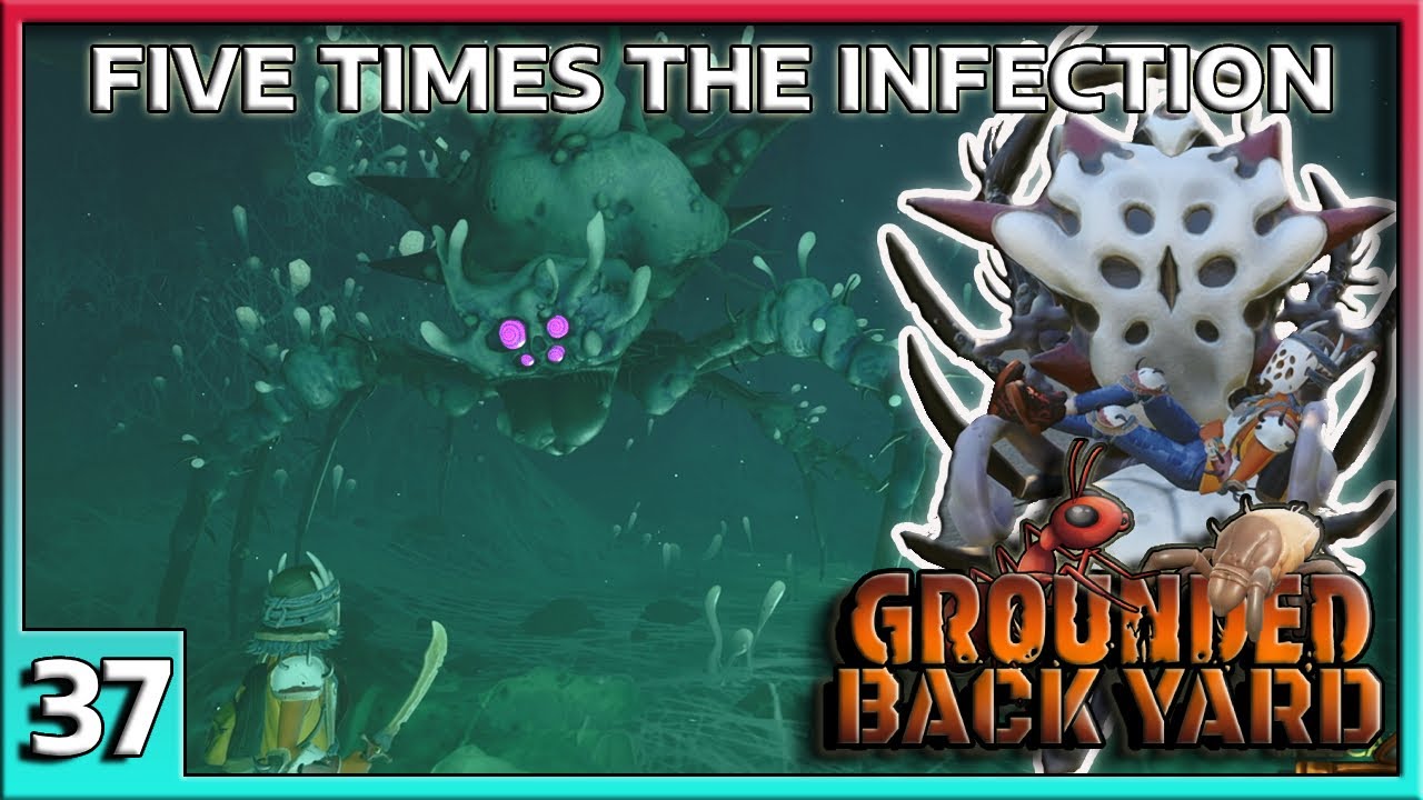 Grounded | Fighting The Infected Broodmother 5 Times - YouTube