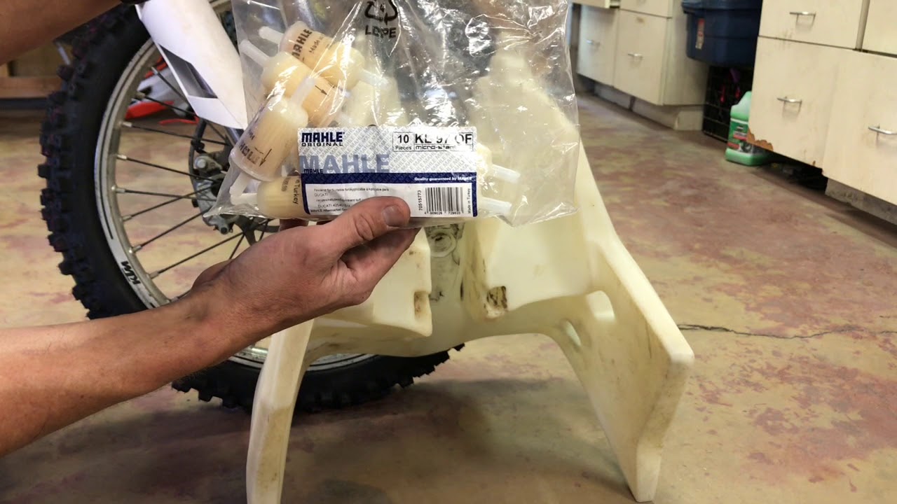 Replacing KTM Fuel Pump & Filter in the field - YouTube