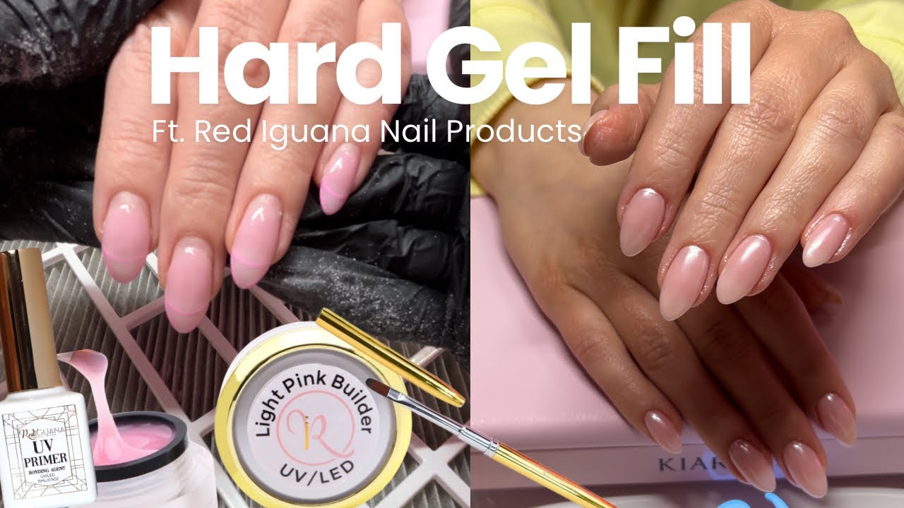 HARD GEL TUTORIAL•TIPS FOR BEGINNERS•BUILDER GEL - YouTube