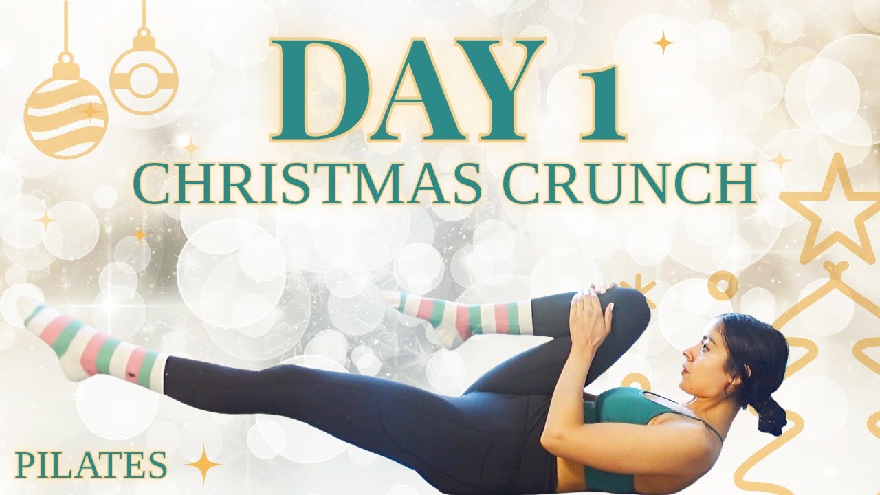 DAY 1 | TONE MY ABS | 12 DAYS OF PILATES CHRISTMAS CHALLENGE 🎄 - YouTube