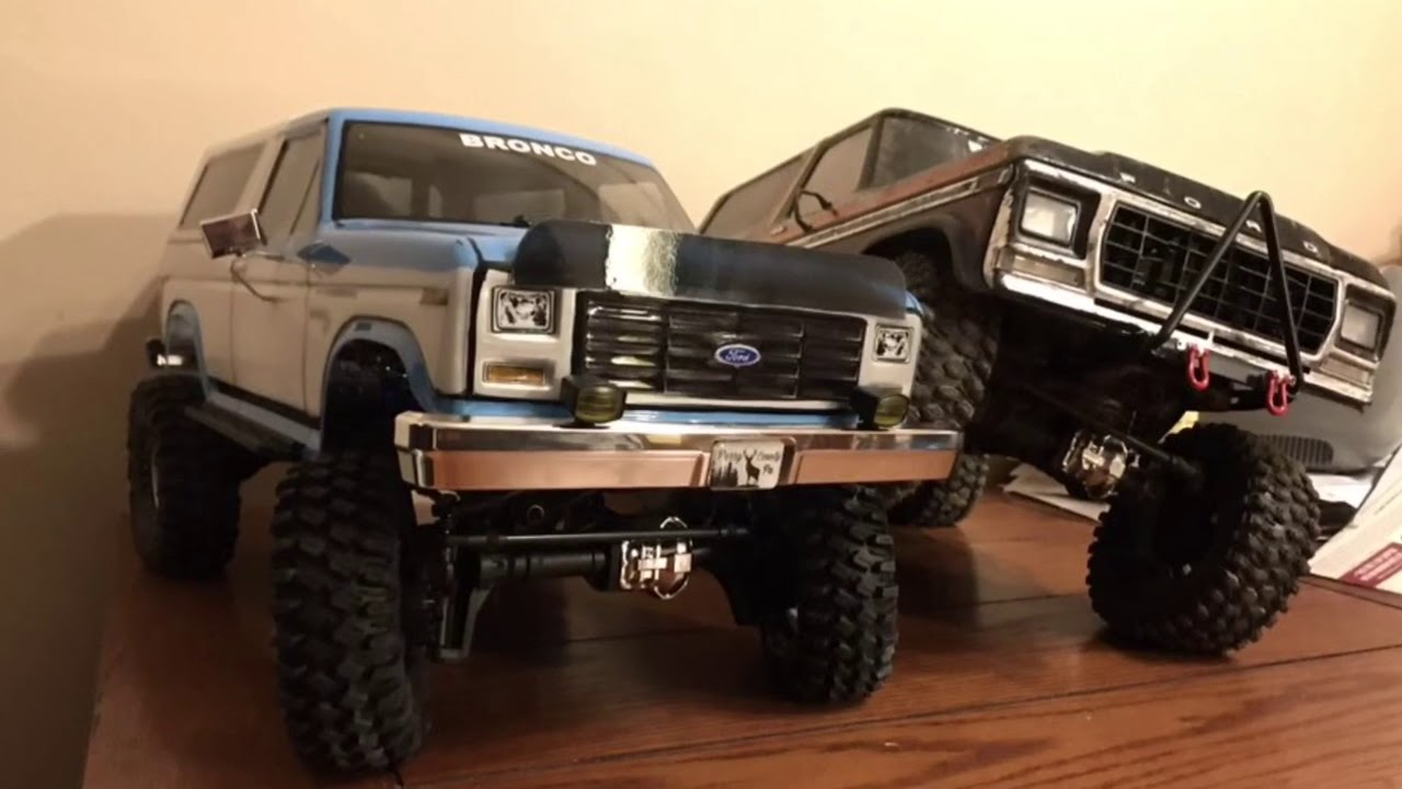 Custom Traxxas TRX-4 1981 Bronco - YouTube