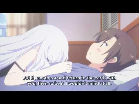 Cute cuddling anime moment - YouTube