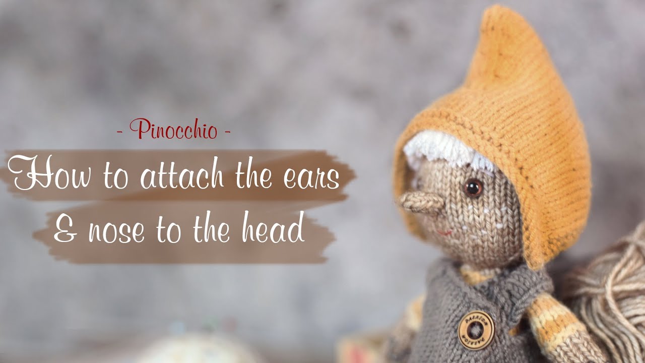 How to attach the ears & nose to the head - YouTube
