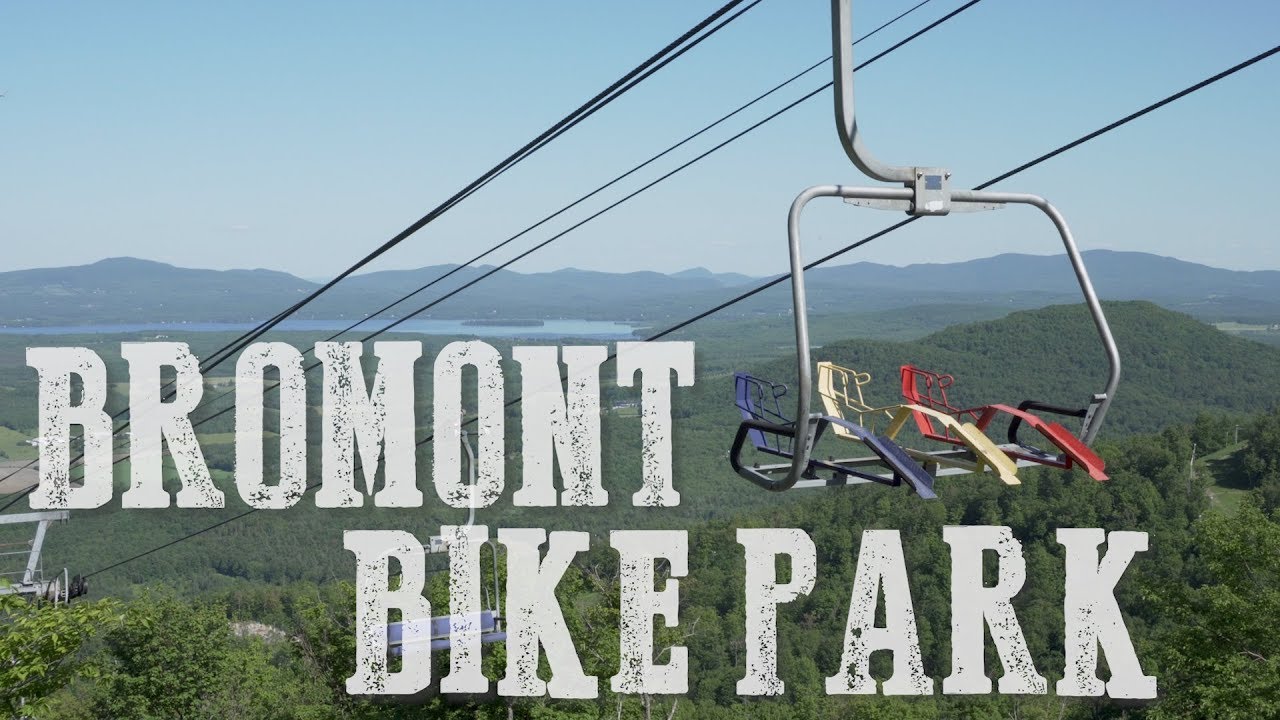 Bromont Mountain Bike Park - Downhill on Adrenaline Trail - YouTube