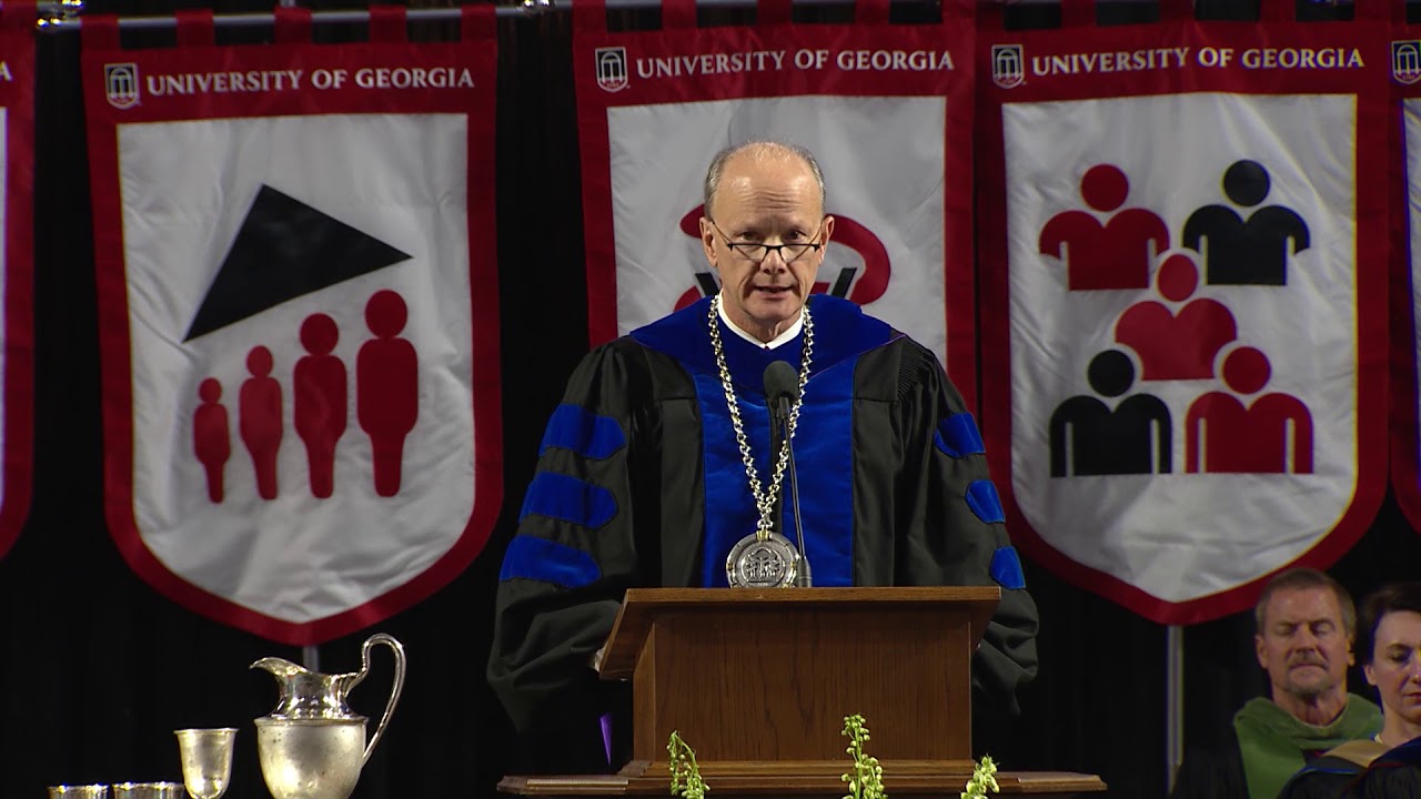 University System of Georgia Chancellor Steve Wrigley speaks at UGA ...