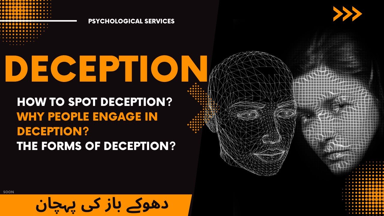 How to Spot Partner Deception | Psychology of Deception | Why people ...