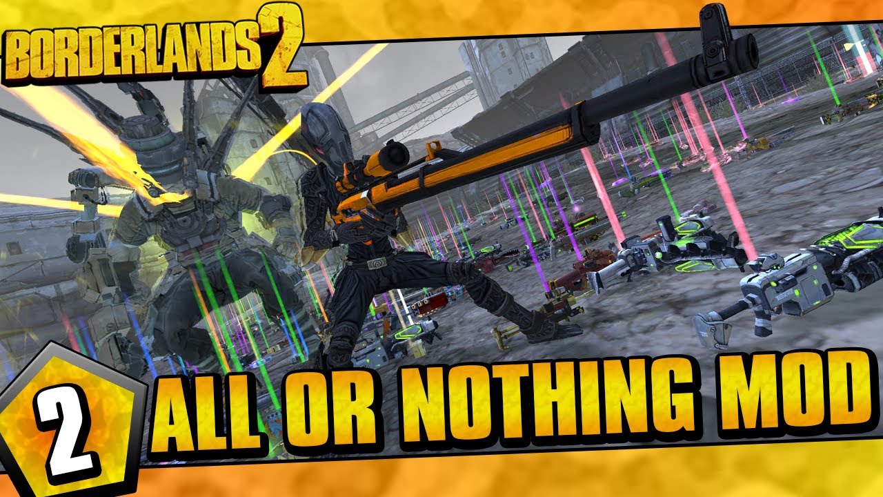Borderlands 2 | All Or Nothing Zer0 Funny Moments And Drops | Day #2 - YouTube