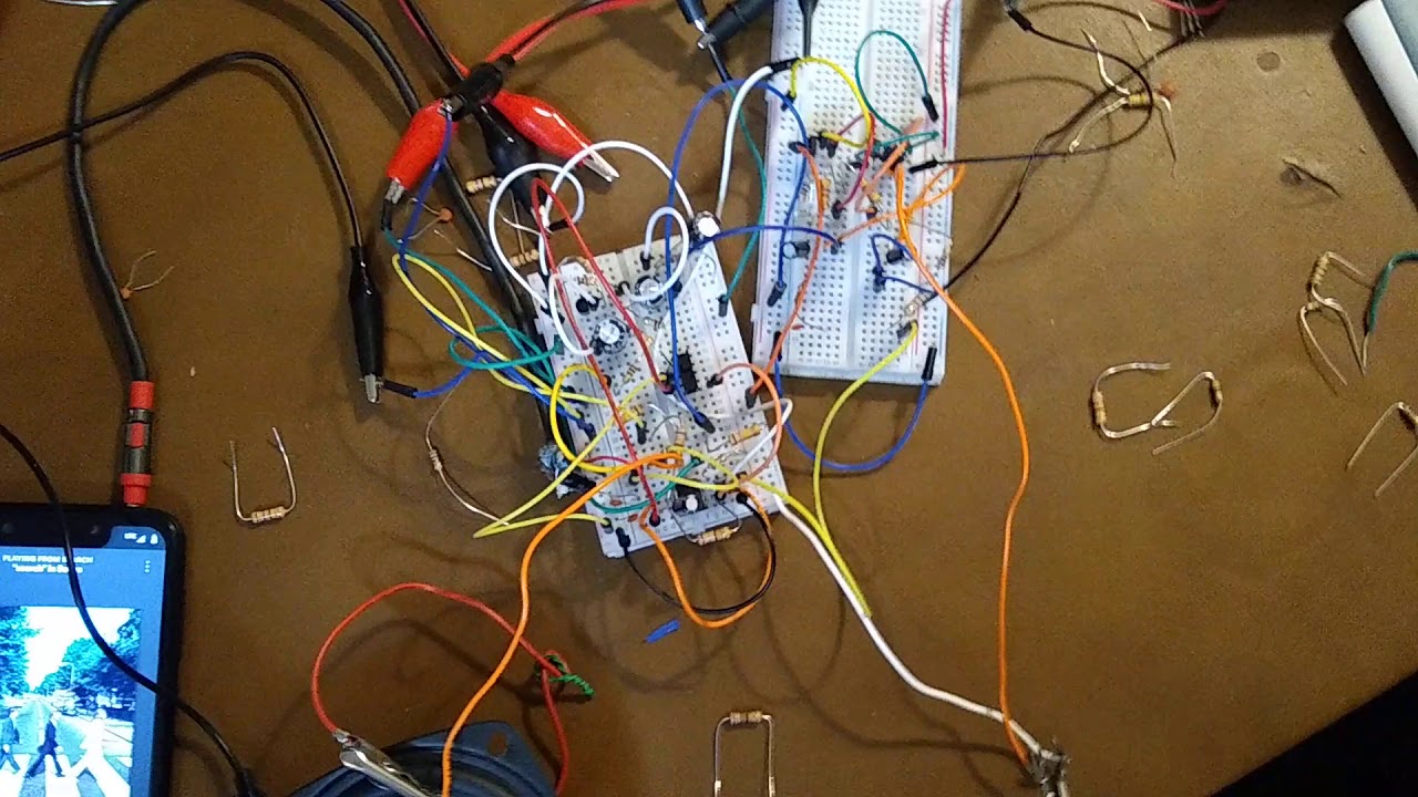 Mosfet Amplifier with Class AB ouput stage. - YouTube