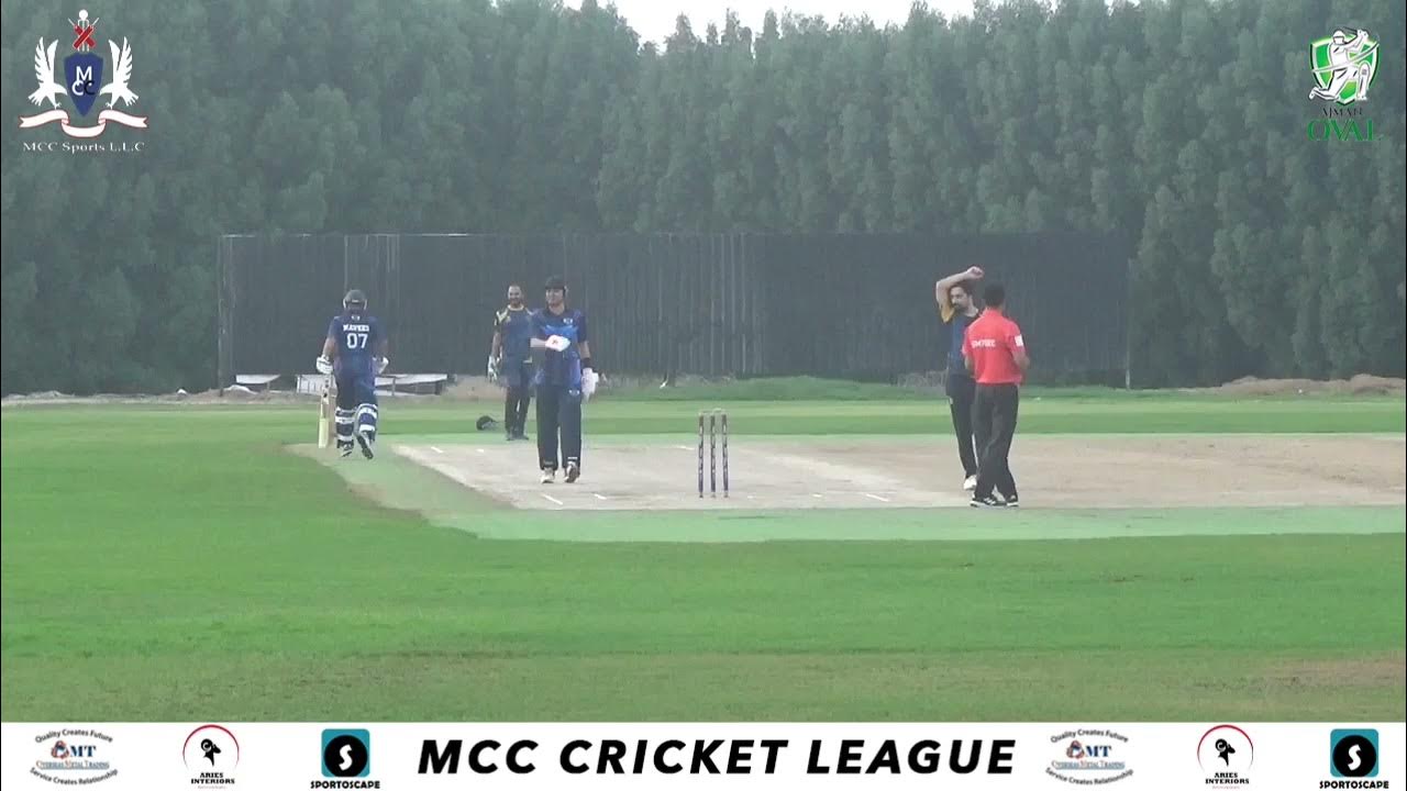Azmari vs Dubai Friends Cricket Club | Sunday Slammers S7 | Match Video | MCC Cricket League ...