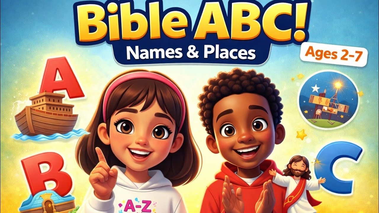A to Z Bible Alphabet for Kids | Learn ABC with Zion & Chara ...
