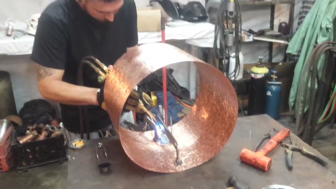 Coppersmith shop - YouTube