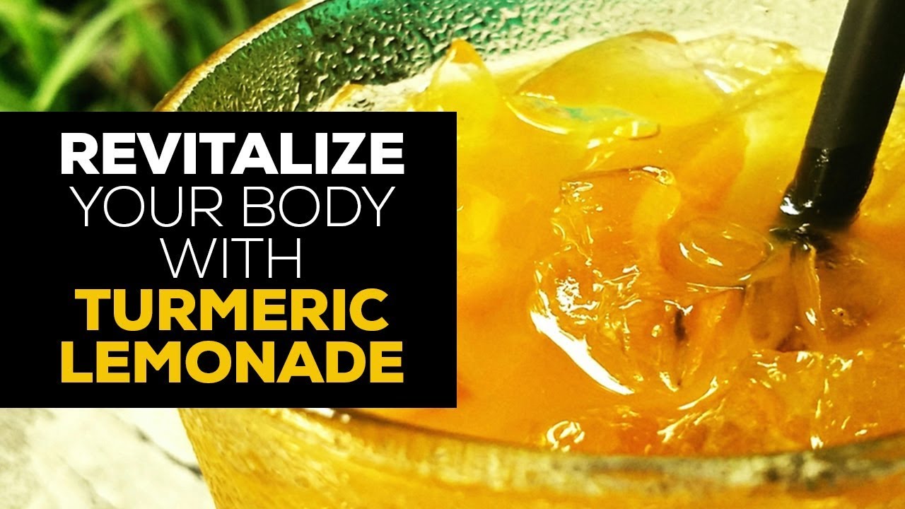 Great Tasting Turmeric lemonade! - YouTube